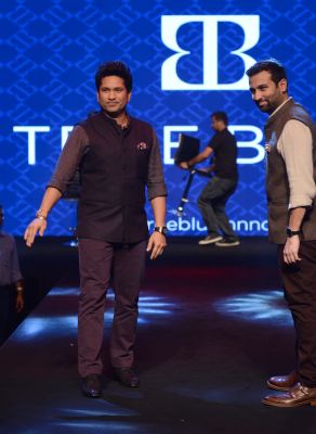 Sachin Tendulkar turns showstopper, launches own clothing brand