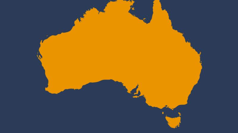 Australia's tectonic speed leaves cartographers behind