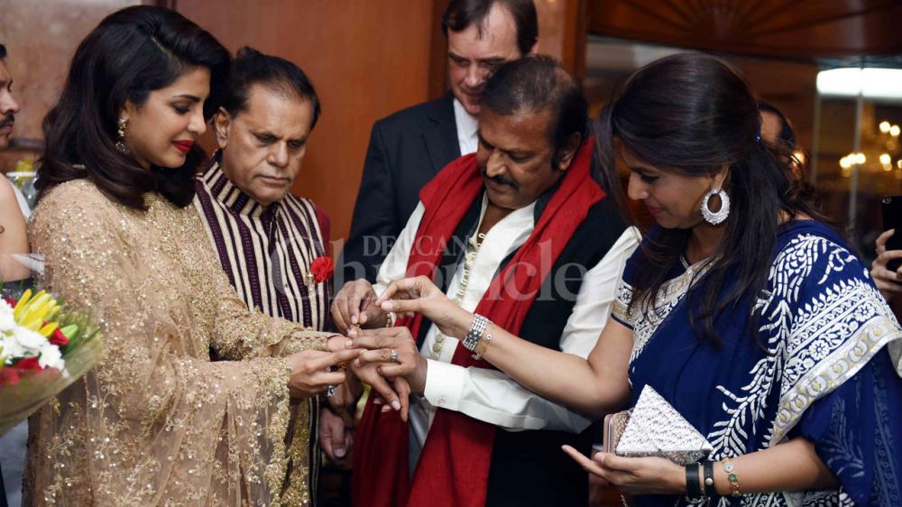 Subbarami Reddy hosts party for Priyanka to celebrate her Padma Shri win