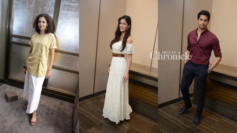 Sidharth, Katrina and Nitya Mehra personify elegance at promo event