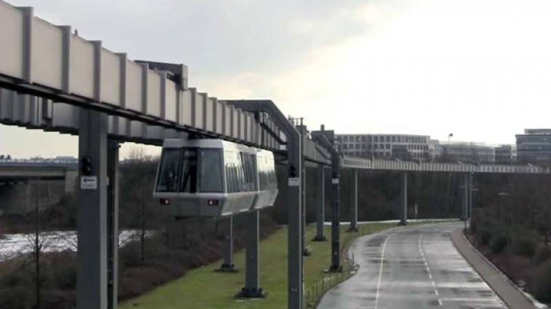 China rolls out first sky train, becoming third in the world to do so ...