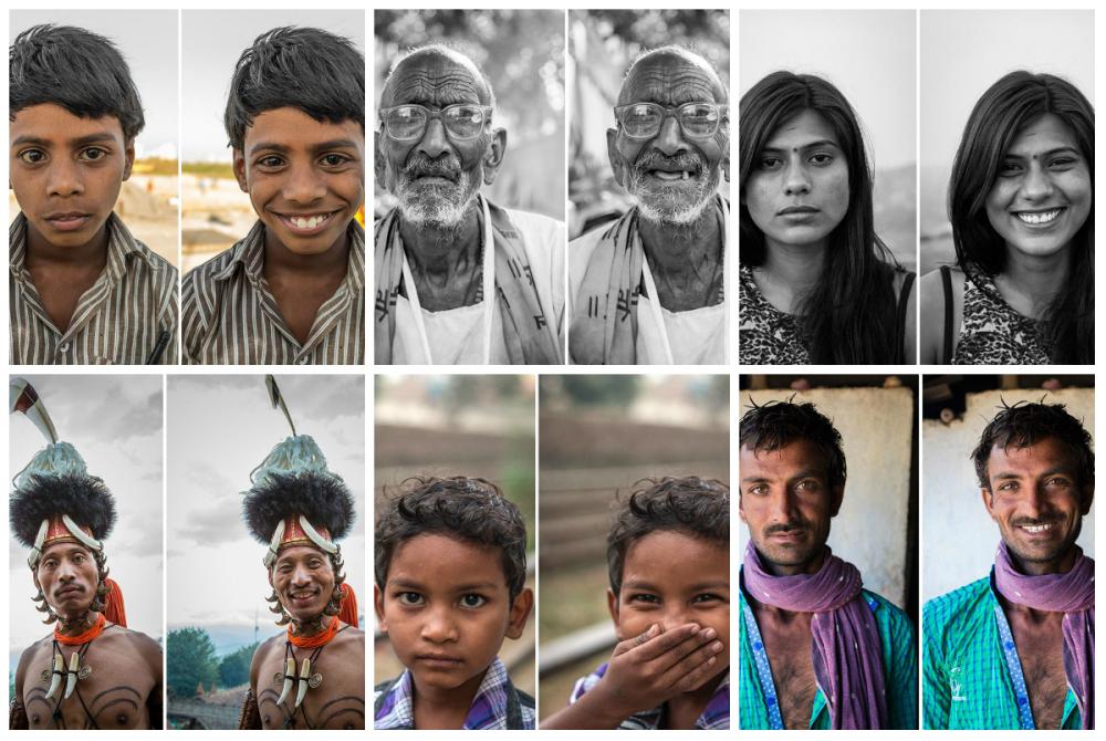 Take a look at these portraits of smiling strangers across India